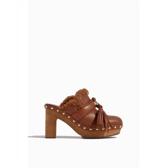Ulla Johnson | Shoes | New Ulla Johnson Vera Tassel Clog In Cognac ...